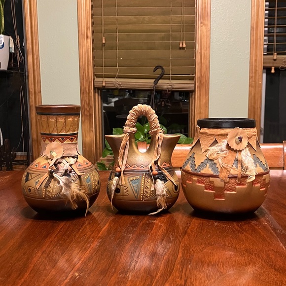 Accents | Southwestern Style Ceramic Vase Set | Poshmark